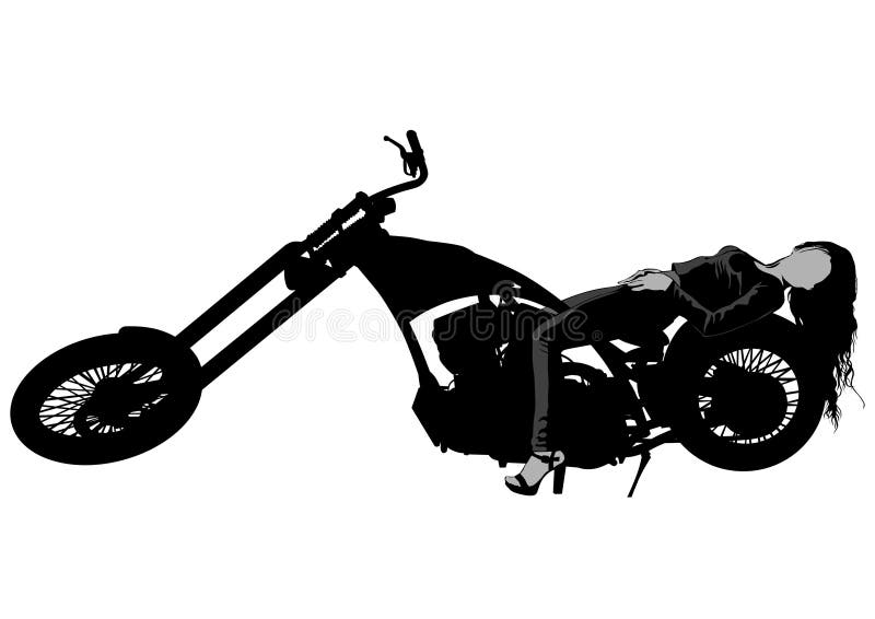 Biker women nine stock vector. Illustration of biker - 103192168