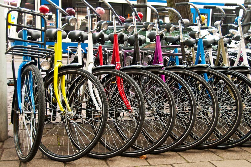 Bikes for rent stock image. Image of culture, choise - 19771951