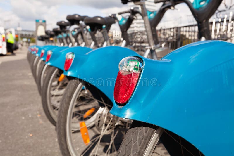 Bikes for rent in the city stock photo. Image of lifestyle - 20648016