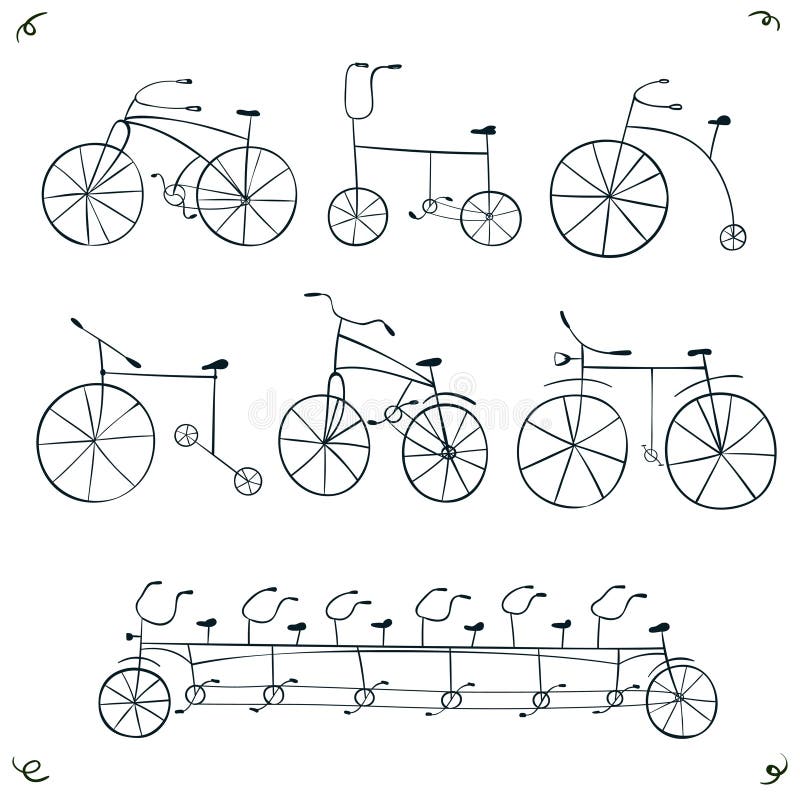 Doodle Bikes Stock Illustrations – 134 Doodle Bikes Stock Illustrations ...