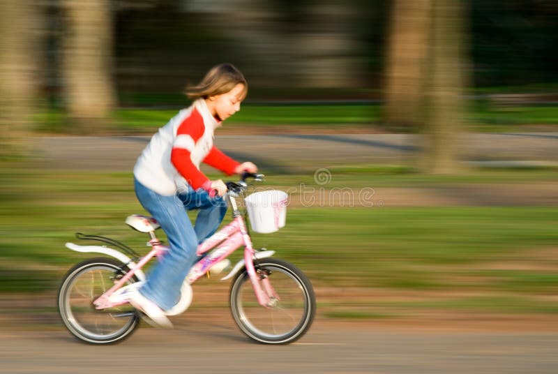 Biking fast stock image. Image of driving, fast, blur - 4647637