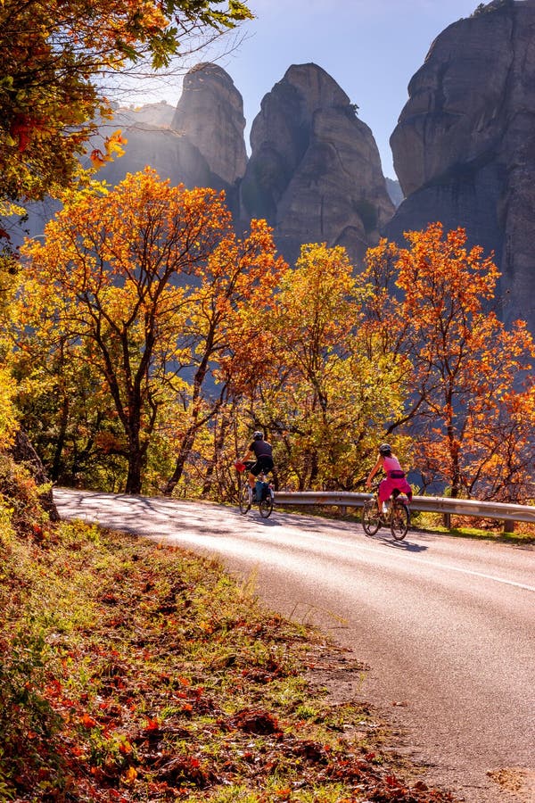 Meteora Kalambaka Greece. stock image. Image of colors - 213876807