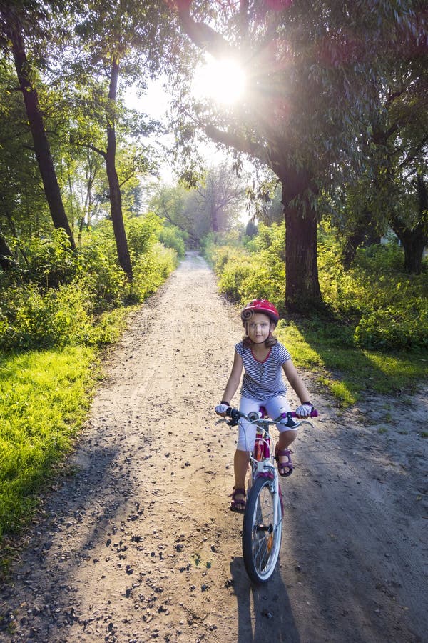Biking sunset stock photo. Image of activity, child, bike - 45157966