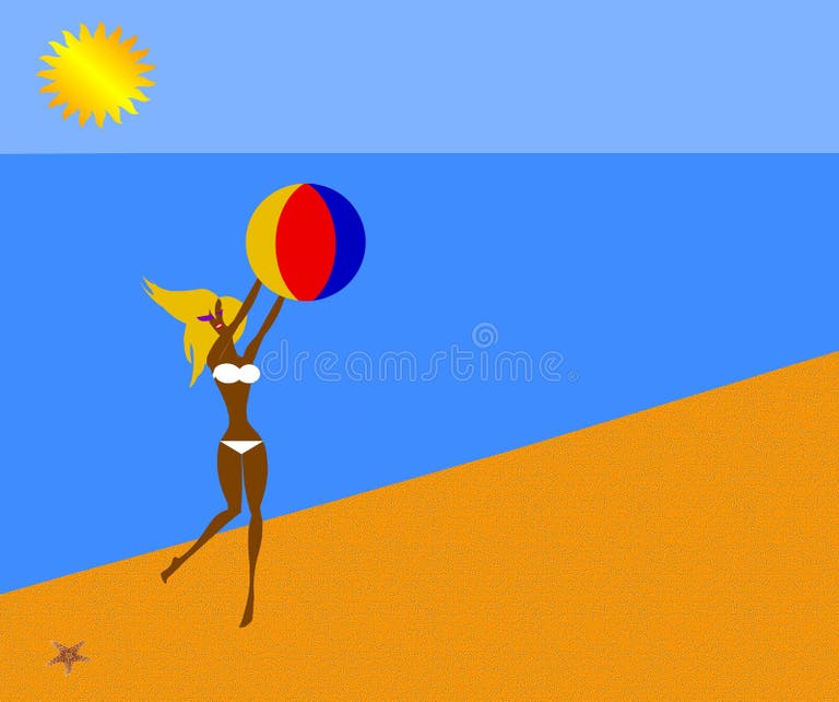 Yellow Bikini Girl Stock Illustrations – 1,753 Yellow Bikini Girl Stock ...