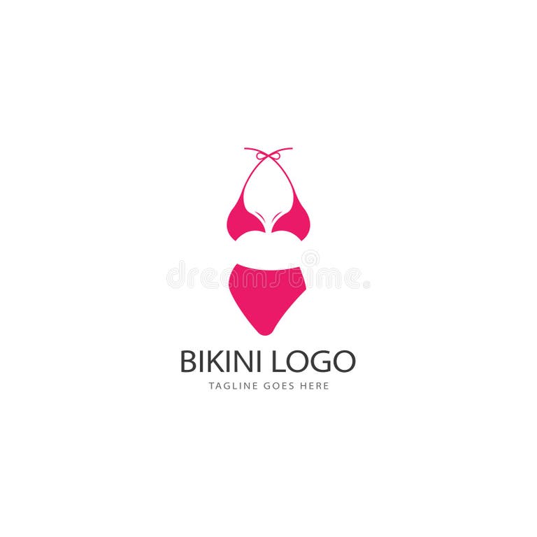 Bikini Logo Vector Template. Swimsuit Logo Design Vector Stock Vector ...