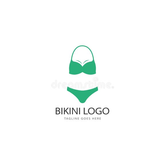 Bikini Logo Vector Template. Swimsuit Logo Design Vector Stock Vector ...
