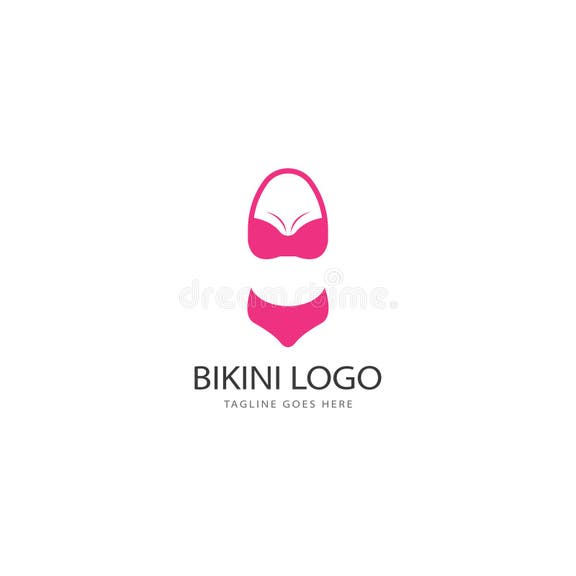 Bikini Logo Vector Template. Swimsuit Logo Design Vector Stock Vector ...