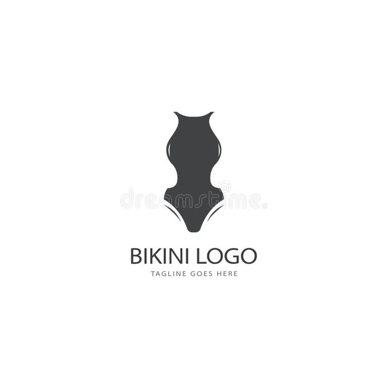 Bikini Logo Vector Template. Swimsuit Logo Design Vector Stock Vector ...