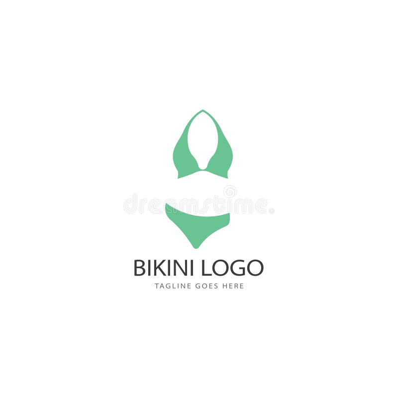 Bikini Logo Vector Template. Swimsuit Logo Design Vector Stock Vector ...