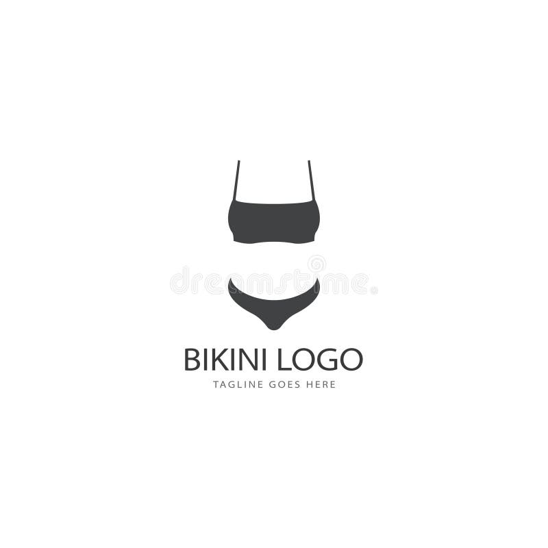 Bikini Logo Vector Template. Swimsuit Logo Design Vector Stock Vector ...
