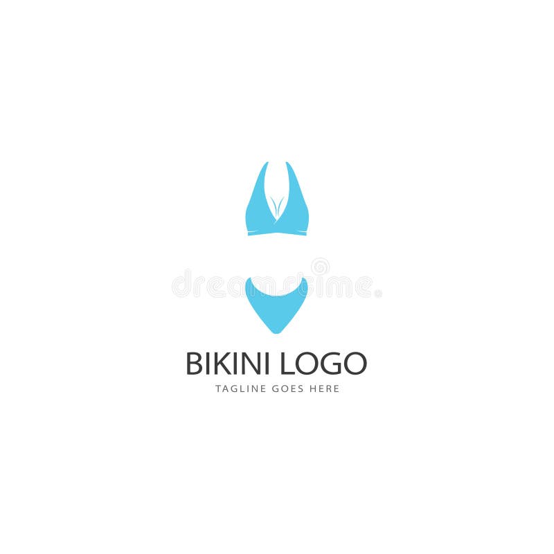 Bikini Logo Vector Template. Swimsuit Logo Design Vector Stock Vector ...
