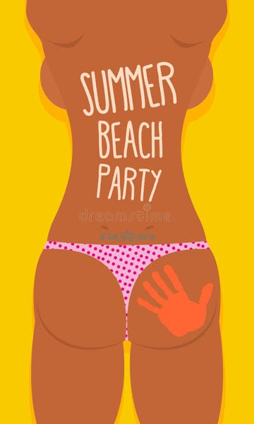 Summer Beach Party Poster Stock Illustrations 41 755 Summer Beach