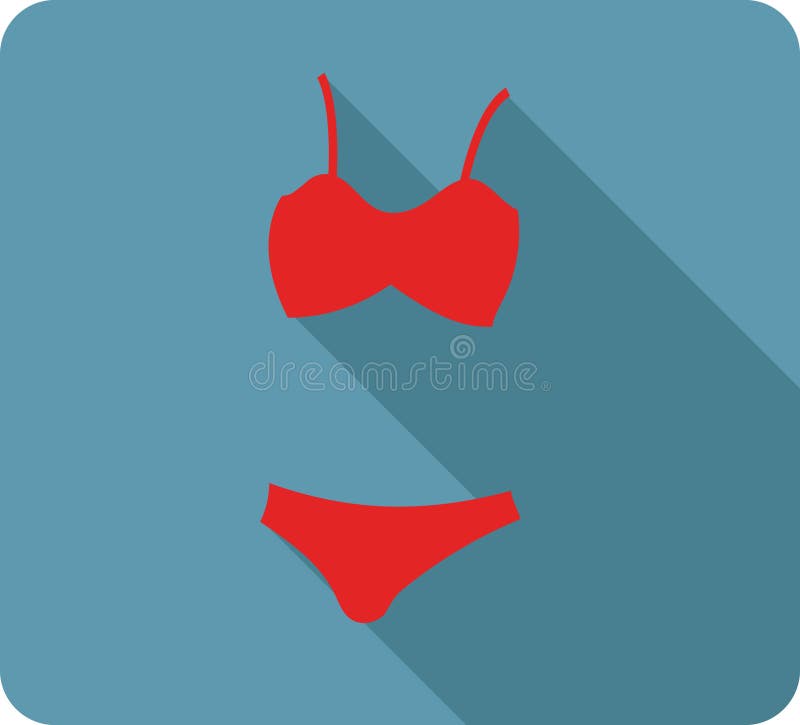 Bikini. Vector Illustration Decorative Design Stock Vector ...
