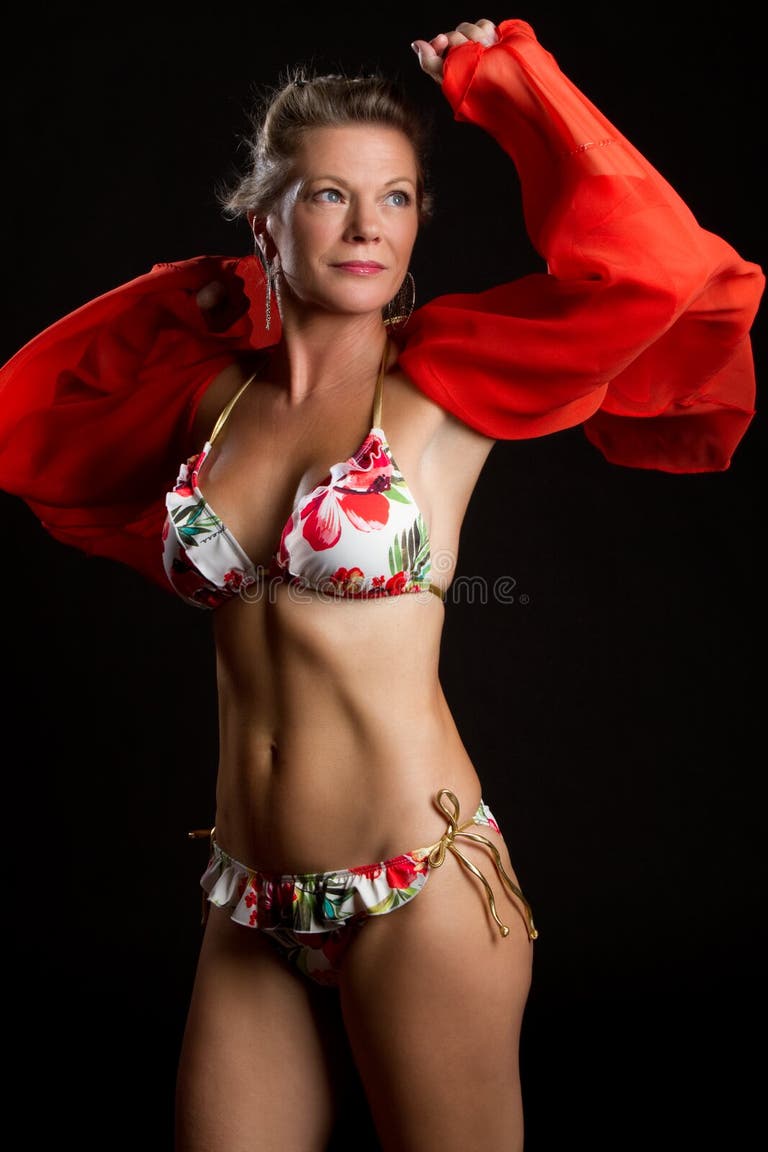 Bikini Pretty Older Woman Stock Photos - Free & Royalty-Free Stock Photos from Dreamstime