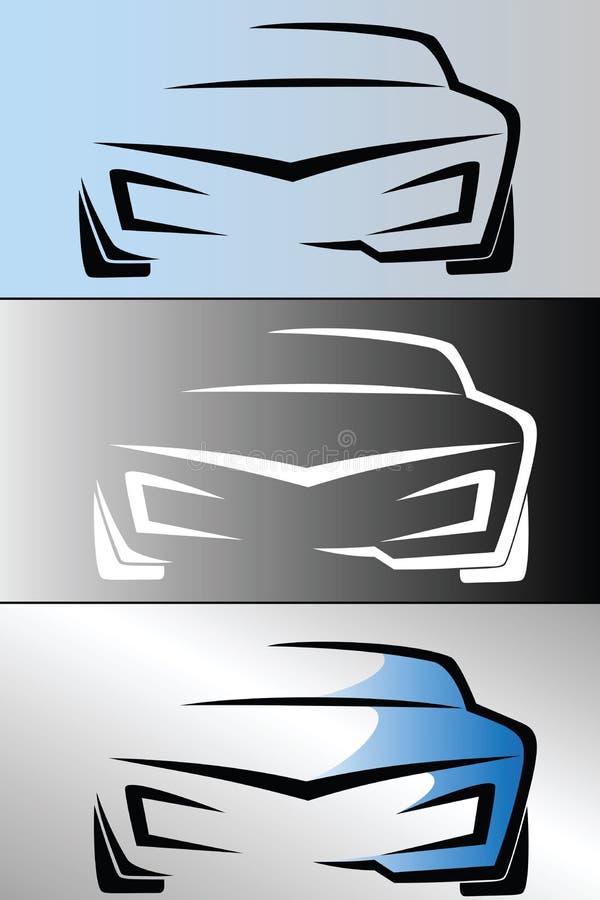 Bil Logo Design vektor illustrationer. Illustration av utformning ...