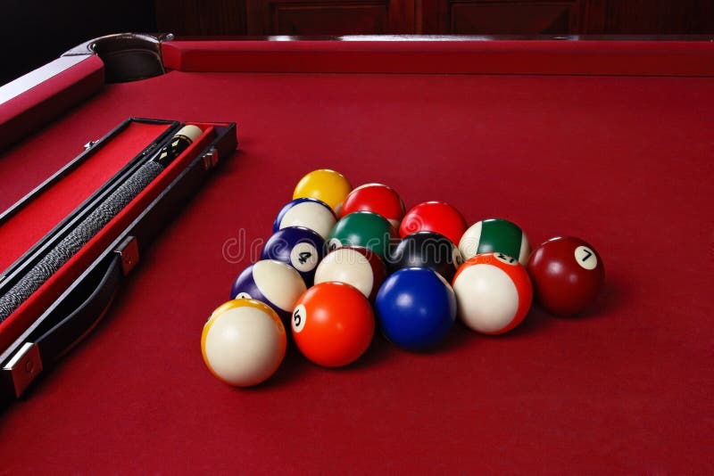 Bilard stock image. Image of competitive, balls, felt - 98770645