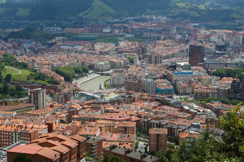 Bilbao landscape stock photo. Image of view, biscay, outdoor - 32694488