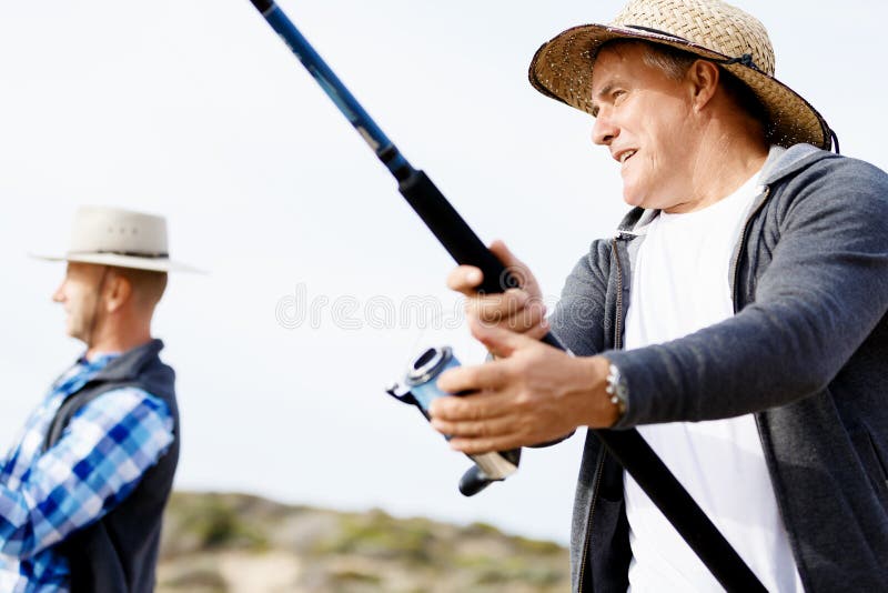 Bild des Fischers stockfoto. Bild von waten, frech, untiefe - 63443534