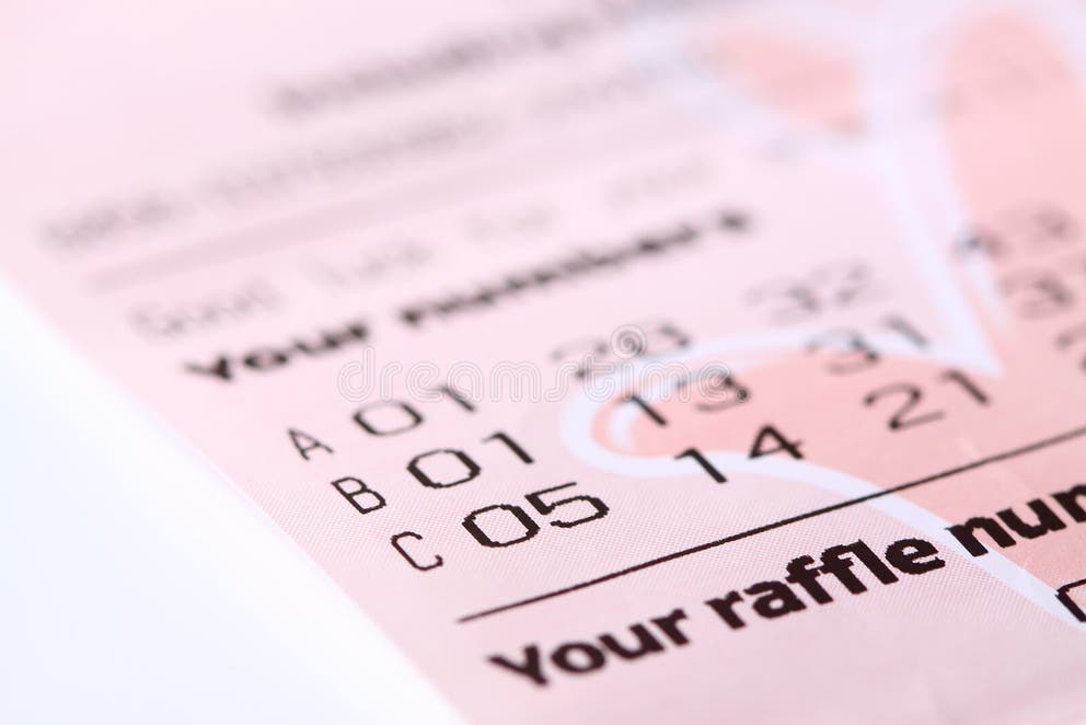 Bilhete de lotaria imagem de stock. Imagem de rifa, dinheiro - 16414011