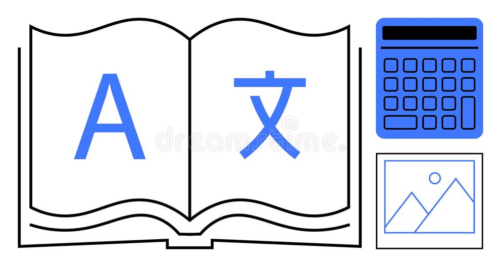 Bilingual Letters Stock Illustrations – 98 Bilingual Letters Stock ...