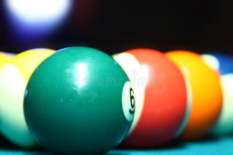 Biljart stock foto. Image of vermaak, vrijetijdsbesteding - 20931388