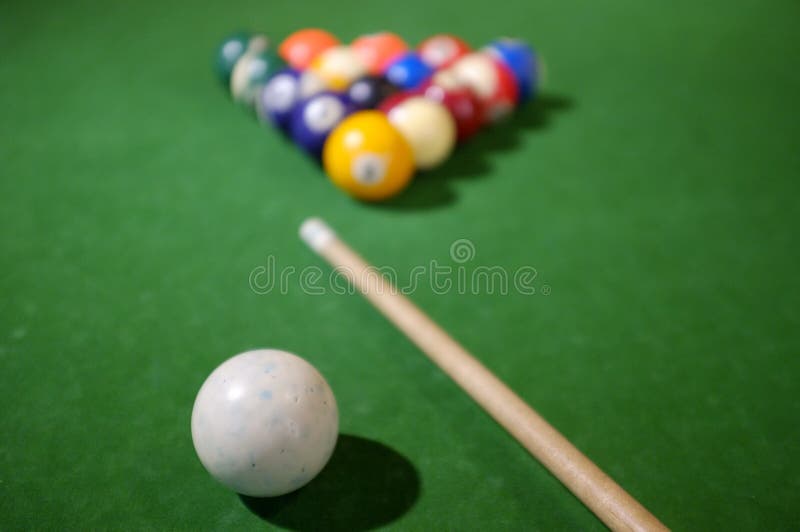 Biljart/Pool stock afbeelding. Image of concurreer, voorwerp - 36222257