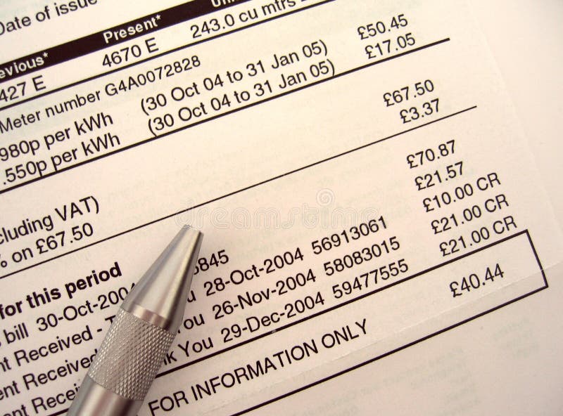 Bill stock photo. Image of print, research, lookup, fuel - 79260