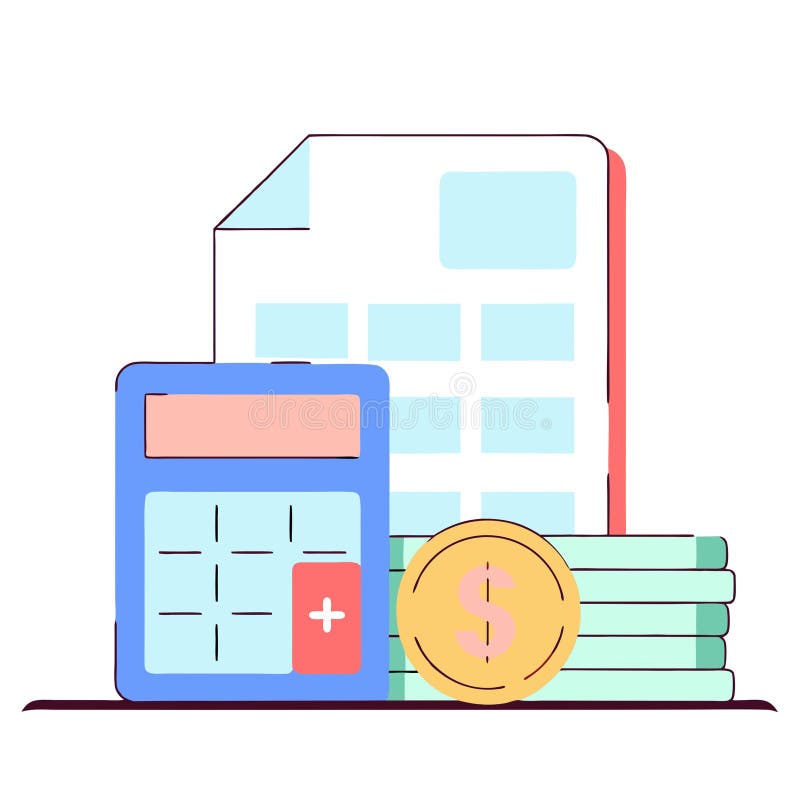 Bill Calculations Stock Illustrations – 330 Bill Calculations Stock ...