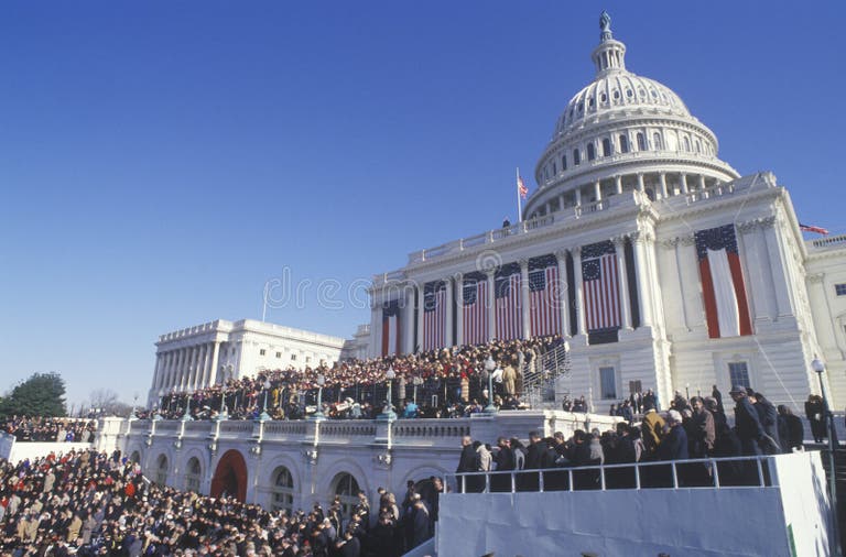 Bill Clinton S Inauguration Day Editorial Stock Image - Image of ...