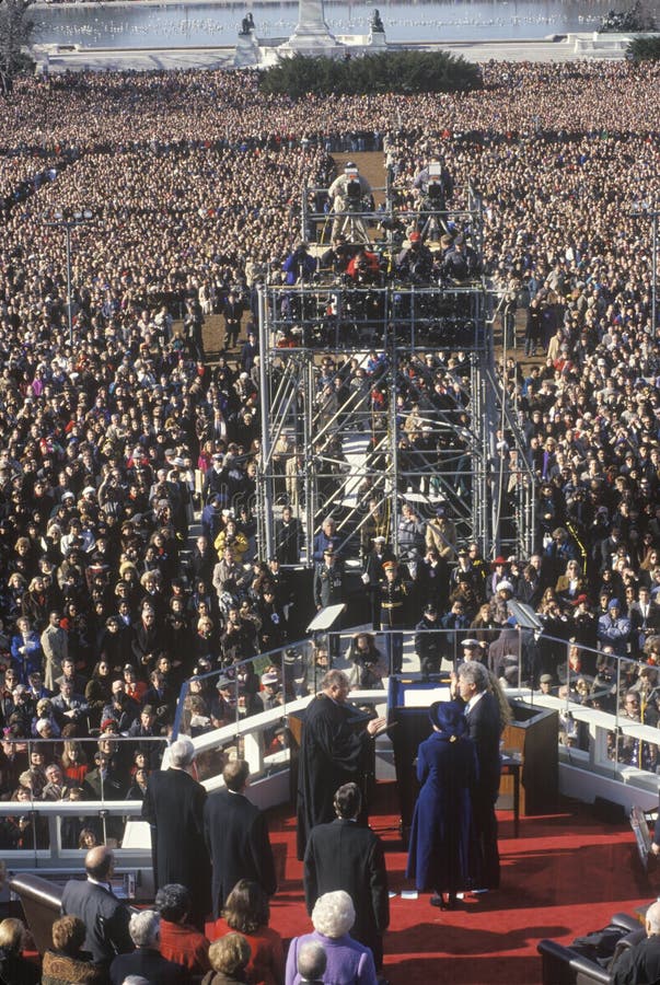 Bill Clinton S Inauguration Day Editorial Image - Image of chief ...