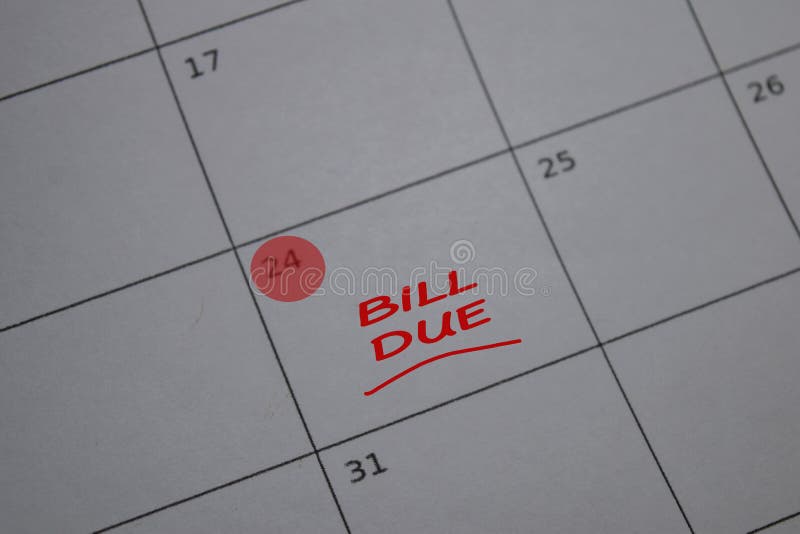 Payment Due stock photo. Image of money, late, card, finance - 3653768