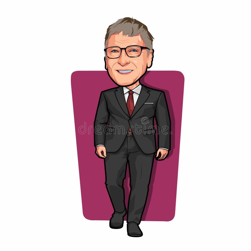 Bill Gates Microsoft Stock Illustrations – 80 Bill Gates Microsoft ...