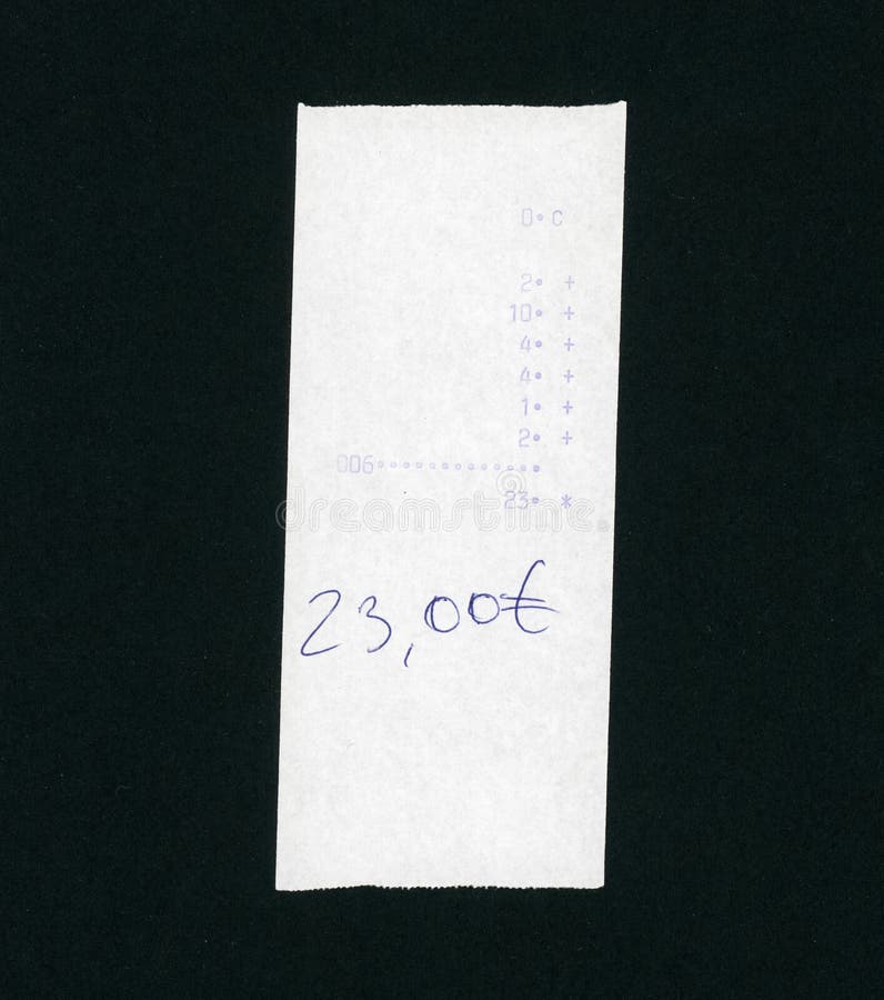 Handwritten Bill Receipt Stock Photos - Free & Royalty-Free Stock ...