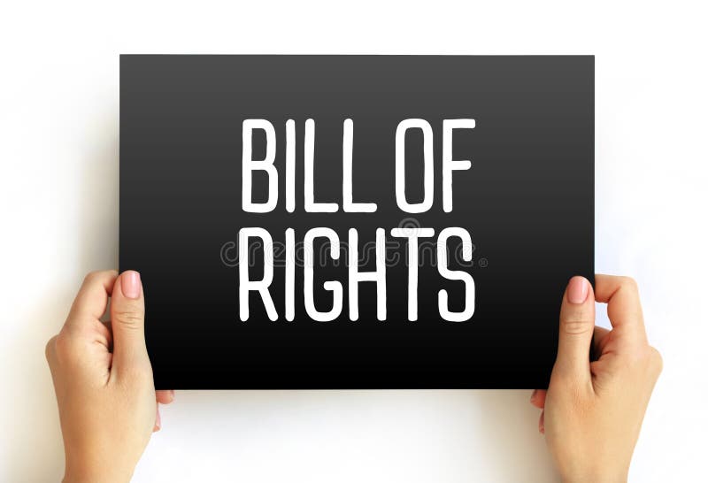 Bill Rights Amendments Poster Stock Photos - Free & Royalty-Free Stock ...
