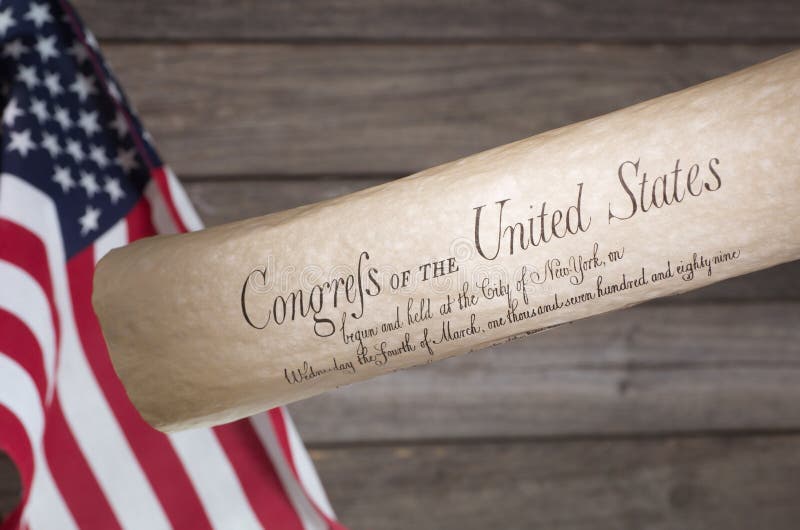 Bill of Rights stock image. Image of constitution, parchment - 92776017