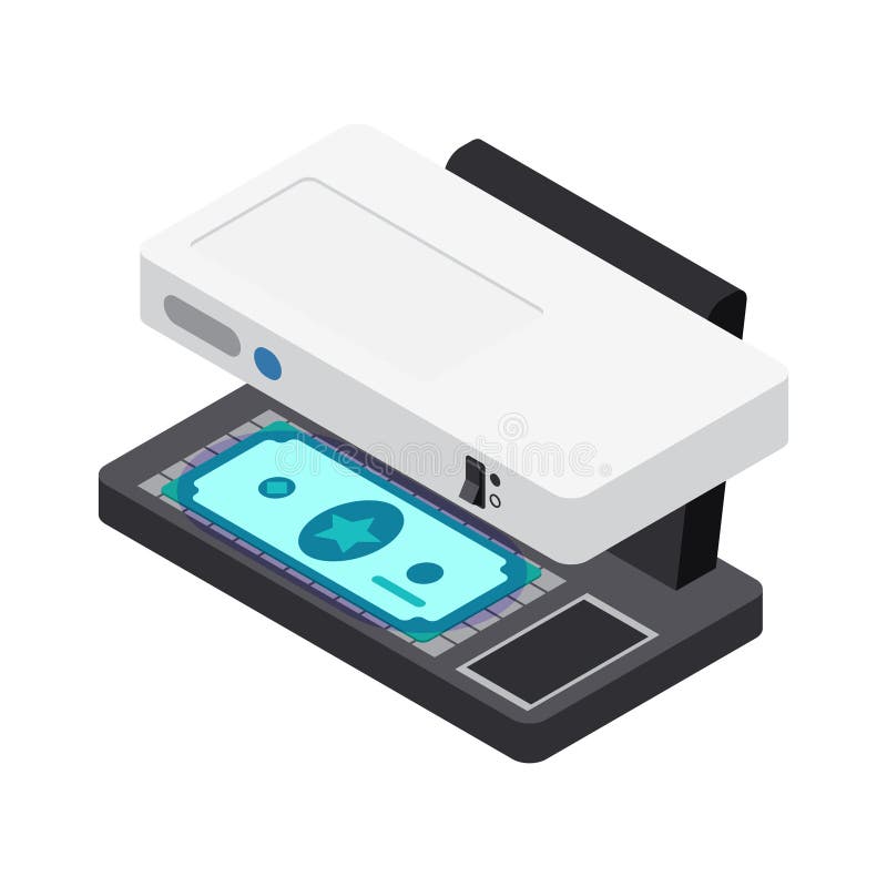 Bill Validator Icon stock vector. Illustration of design - 275536488