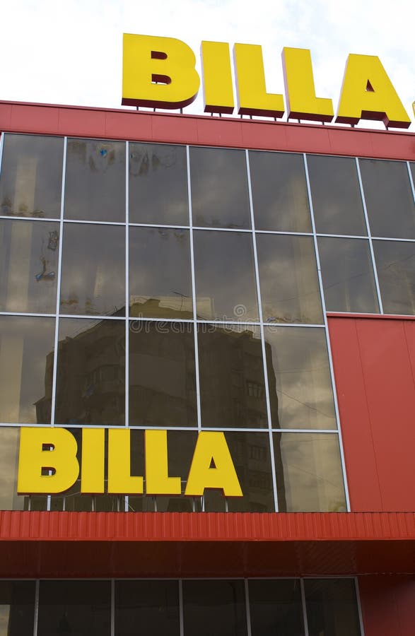 Billa supermarket symbol editorial image. Image of goods - 16257265
