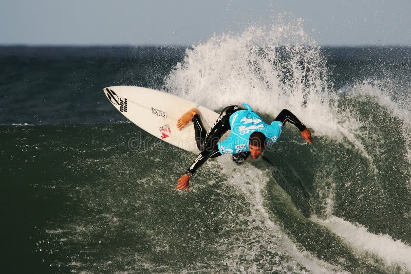 Billabong Pro Surfing Action Editorial Stock Photo - Image of south ...