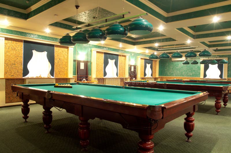 Billares imagen de archivo. Imagen de rico, interior - 20311365