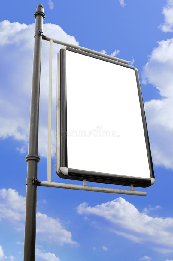 Billboard stock image. Image of steel, frame, placard - 14368271