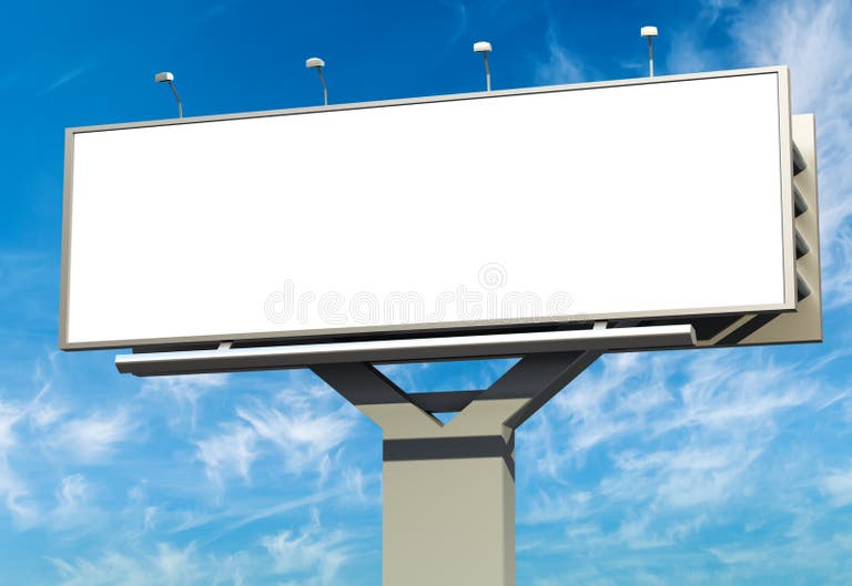 Large Outdoor Billboard Structure Stock Illustrations – 741 Large ...