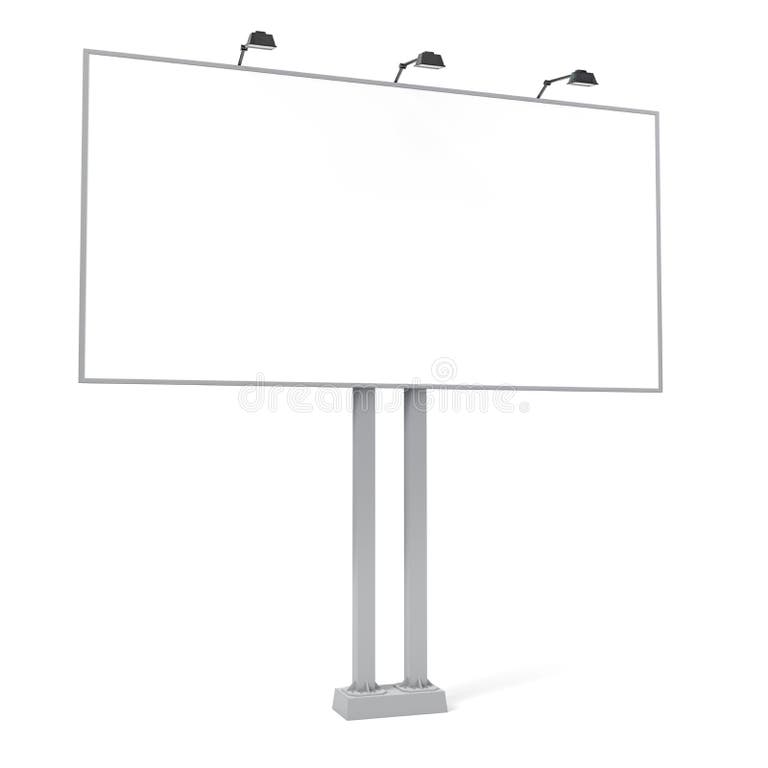 Billboard stock illustration. Illustration of billboard - 6118106