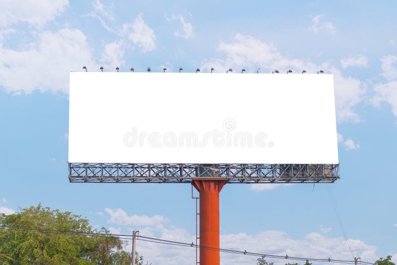 Billboard or Advertising Poster for Advertisement Concept Background ...