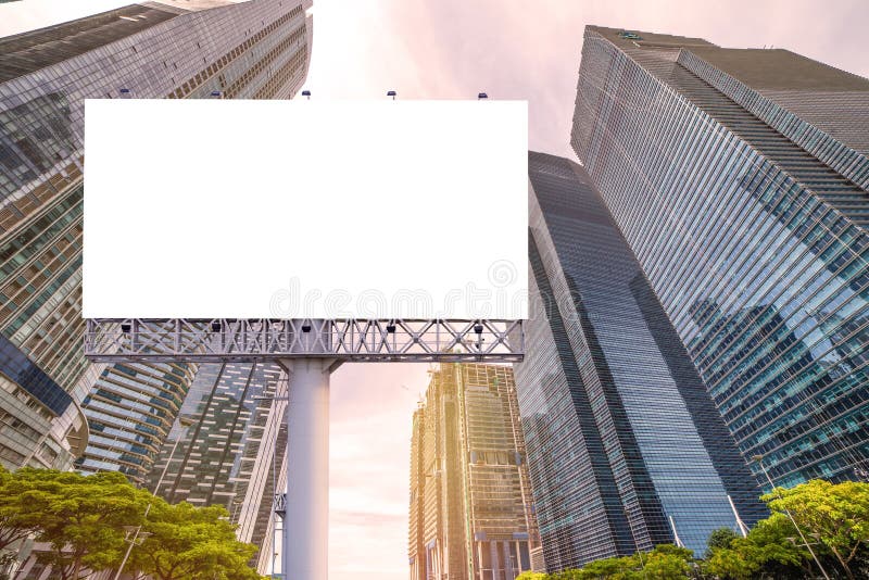 Billboard or Advertising Poster for Advertisement Concept Background ...