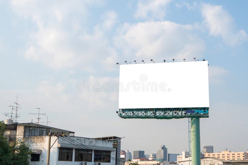 Billboard or Advertising Poster for Advertisement Concept Background ...