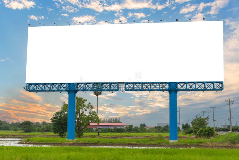 Billboard or Advertising Poster for Advertisement Concept Background ...
