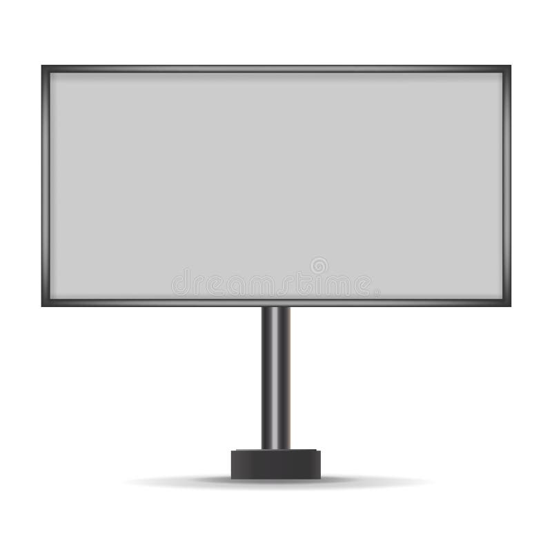 Billboard for Advertising. Vector Stock Vector - Illustration of fake ...