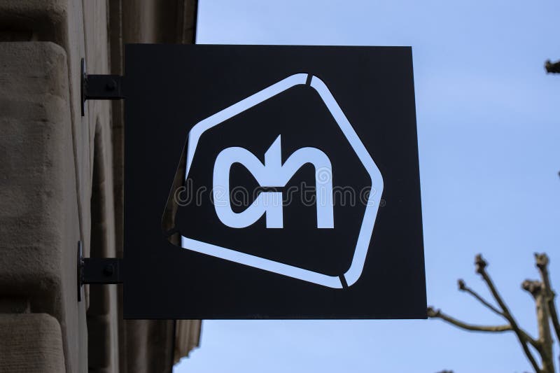 Billboard AH Supermarket at Amsterdam the Netherlands 27-4-2023 ...