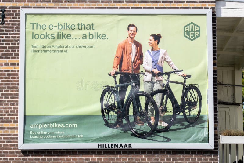 Billboard Ampler E-Bike Advertisement at Amsterdam the Netherlands 29-9 ...