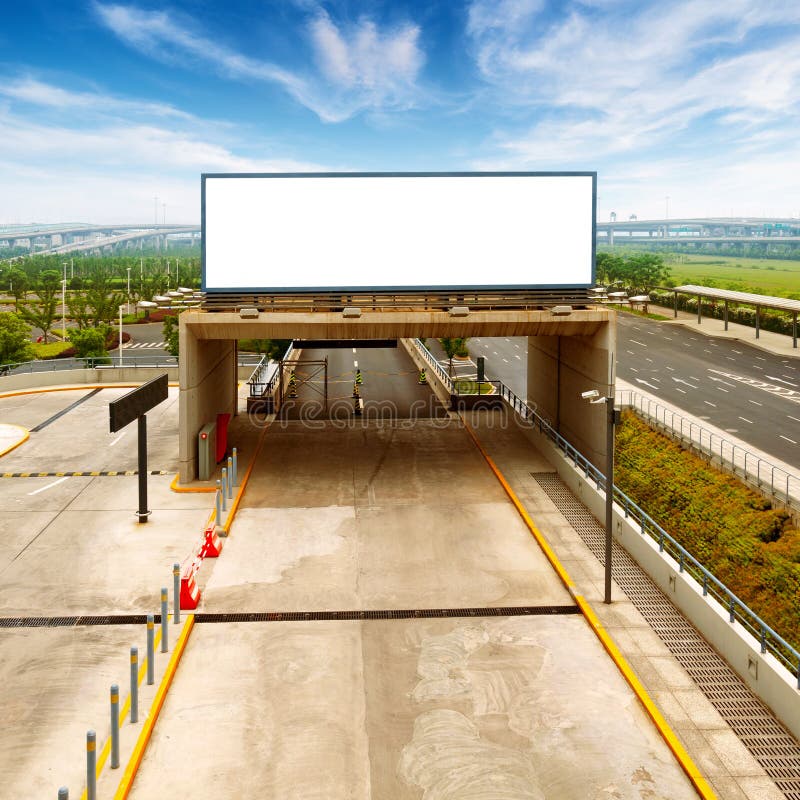 Billboard on Country Road stock image. Image of business - 26419579